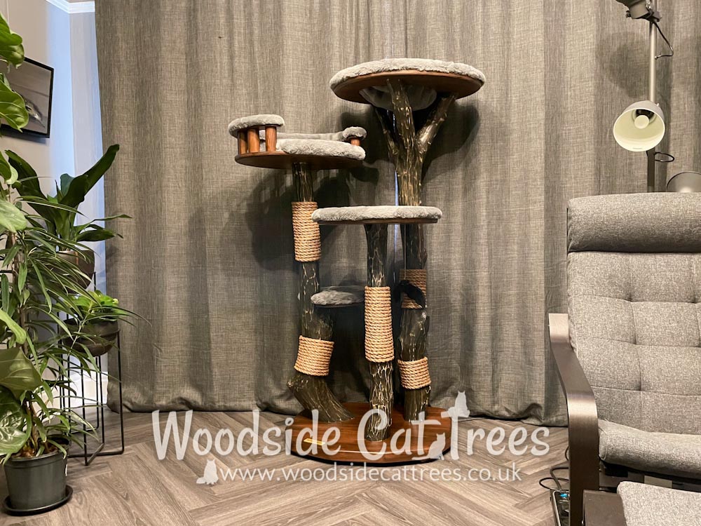 Bespoke Luxury Wooden Cat Trees & Cat Furniture