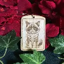Ragdoll Cat Keyring - laser engraving keyrings
